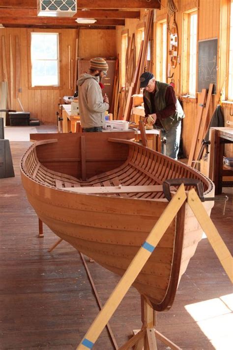 Every Wood Shop Should Have An Ongoing Wooden Boat Project In The