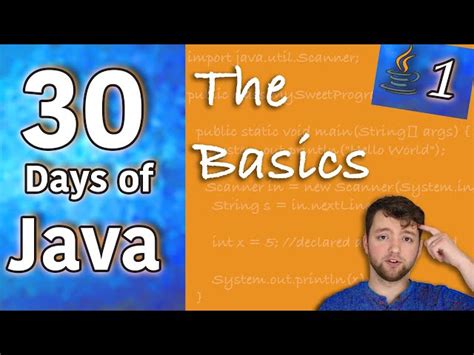 Free Video Hands On Java The Basics Day 1 From Caleb Curry Class