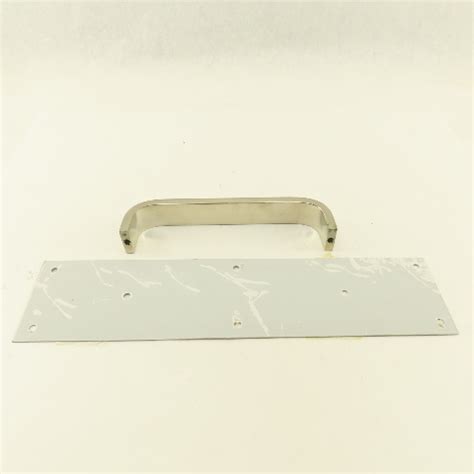 Don Jo 7031 630 Satin Stainless Steel Pull Plate Door Handle