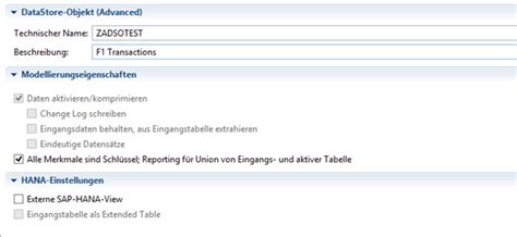 Sap Hana Advanced Dso Features Sap Community