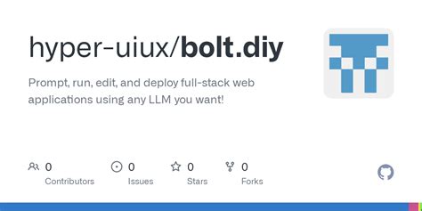 Github Hyper Uiuxboltdiy Prompt Run Edit And Deploy Full Stack Web Applications Using
