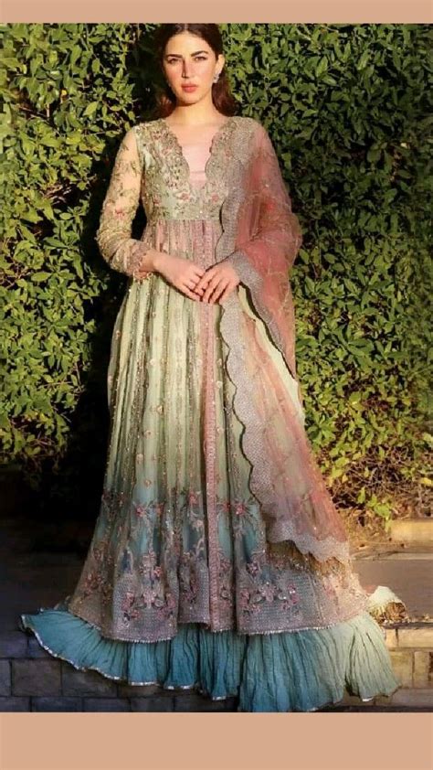 Naimal Khawar Pakistani Dress Trendy Fashion Fancy Dress Maxi Dress