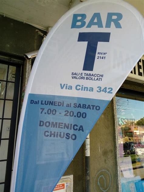 Menu Da Barra Cafè Roma