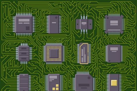Cpu Microprocessors Isolated Vector