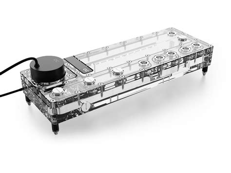 Alphacool Core Distro Plate 360 Right Side With Vpp Apex Pump Desktop Bg Мощни Pc Гейминг