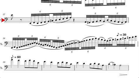 Gabriel Fauré Élégie Op 24 A Minor Play Along Double Bass Youtube