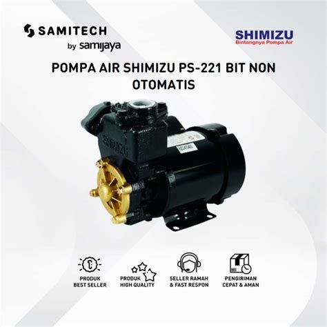 Jual Pompa Shimizu Hisap 12 Meter Original Murah And Diskon Agustus 2024