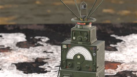 3d Military Direction Finder Antenna With Amplifier Model 3d Molier