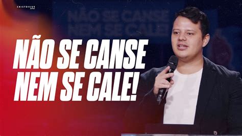 NÃO SE CANSE NEM SE CALE BISPO FERNANDO BRANT YouTube