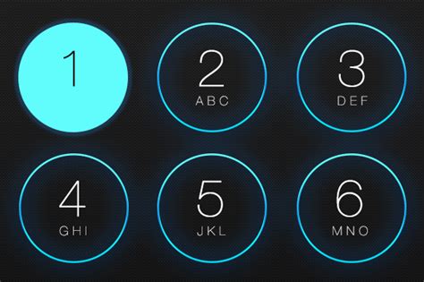 Ios7 Passcode Interface Creative Vip