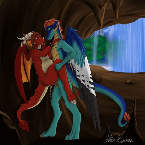 Rule 34 1 1 Bodily Fluids Cave Claws Cum Dragon Female Genital Fluids Horn Jomei Male