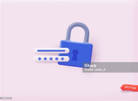 계정 로그인 및 비밀번호 보안 개념입니다 계정에 로그인 사용자 권한 부여 로그인 인증 페이지 개념입니다 3d 벡터 일러스트레이션
