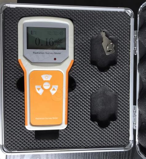 Handheld Personal Radiometerdosimeter Radiometer Radiation Monitoring