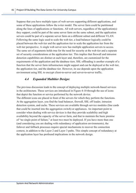 Data Center Proposal System Network Administration PDF