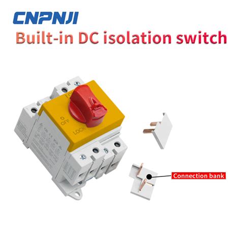 Cnpnji IP66 1000V 1500V 16A 32A 63A 80A 100A Isolating Disconnect PV DC