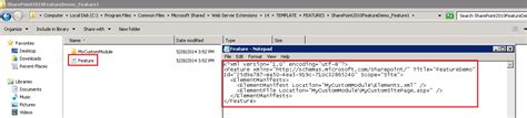 SharePoint TechBytes SharePoint 2010 Developing A Feature Using