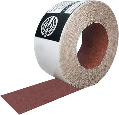 Karebac RHS Grit Inch Gold PSA Rolls Stearated Aluminum Oxide Inch X