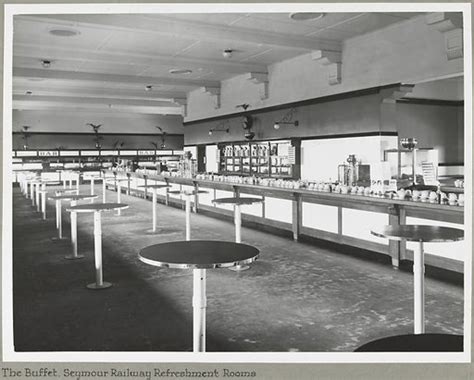 The Buffet Seymour Railway Refreshment Rooms Free Public Domain Image