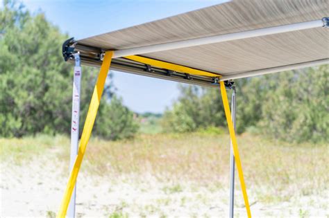 Fiamma Awning Tie Down Strap Kit Yellow 98655 128