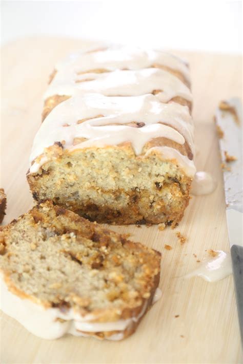 Cinnamon Roll Banana Bread 5 Dinners
