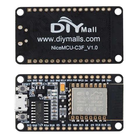 Placa Desarrollo Espressif Nicemcu C F V Esp C Wifi Bluetooth