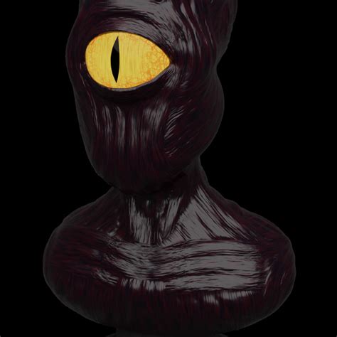 3d Printable Cyclops Bust By Wiley Frank