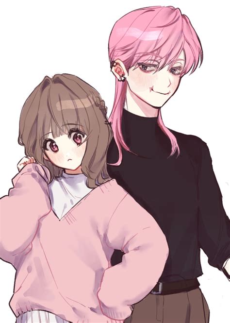 Ld 흉상 2인 페어 커플 공룡 Crepe