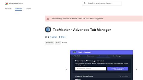 TabMaster The Smartest Tab Manager THEJO Ai