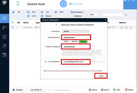 Dahua Ip Camera Initialization Instructions Securitycamcenter
