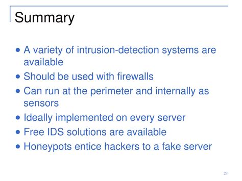 Ppt Effective Intrusion Detection Systems Concepts And