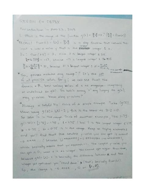 Reviewer In Basic Calculus Pdf