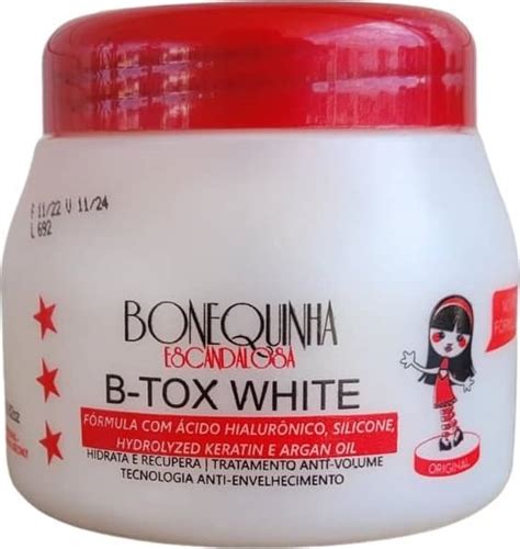 Bonequinha Escandalosa Botox White Argan 250g