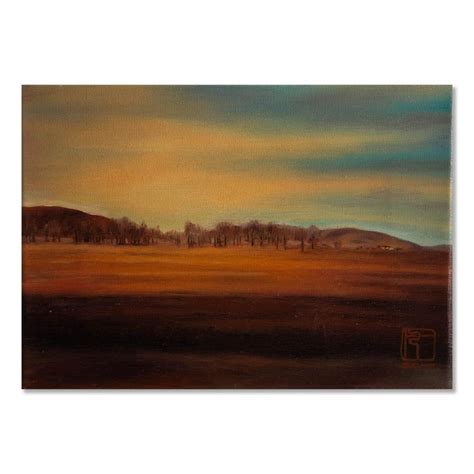 Yifan Liu Yifan Liu Landscape Original Oil Painting Bashang Autumn