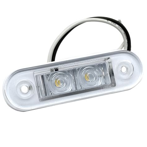 White Led Marker Lamp Car Builder Solutions