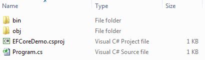 Getting Started With Entity Framework Core Console