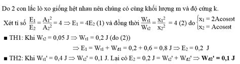 Hình Minh Họa Thế Năng Trong Dao động điều Hòa