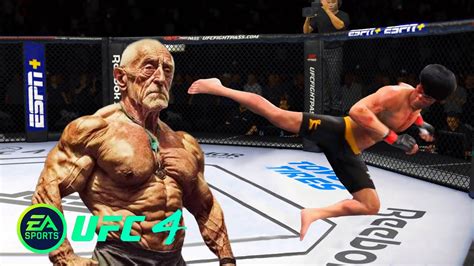 Ufc Bruce Lee Vs Old Daddy Ea Sports Ufc Ps Youtube
