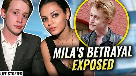 Mila Kunis Hid Her Breakup With Macaulay Culkin For 10 Years Life Stories By Goalcast Youtube