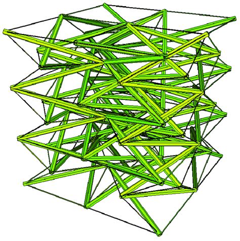 Tensegrity Lattice With Low Modules L Tensegrity Lattice With Low