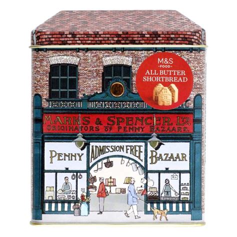 Buy Mands Penny Bazaar Shortbread Biscuit Tin 230g Coles