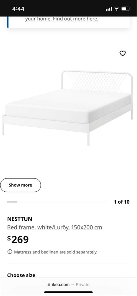 Ikea Bed Frames With Mattresses Furniture And Home Living Furniture