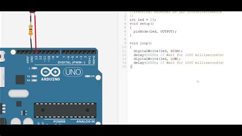 Circuit Design Práctica 1 Arduino Tinkercad Youtube