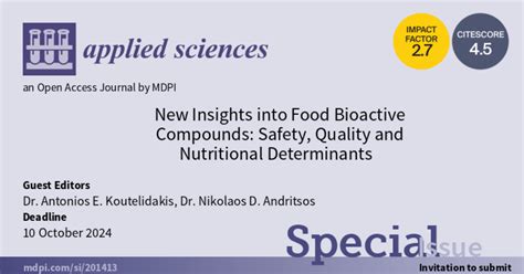 Applied Sciences Special Issues