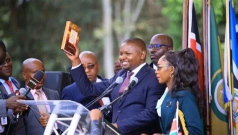 Isaac Mutuma Sworn In As Meru Governor Afrinewske