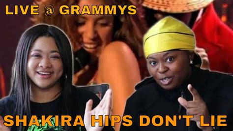 Shakira Hips Don T Lie Live At The GRAMMYs On CBS Ft Wyclef Jean Kellz And Sophia