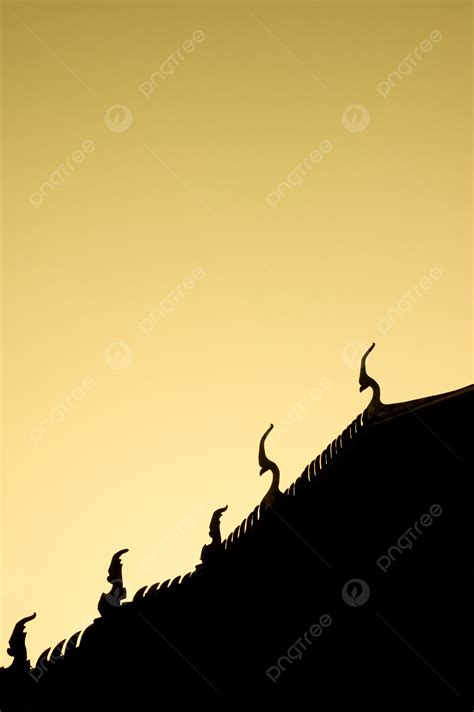Roof Temple Old Evening Design Photo Background And Picture For Free