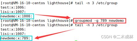 Linux命令之修改组groupmodlinux修改组名 Csdn博客