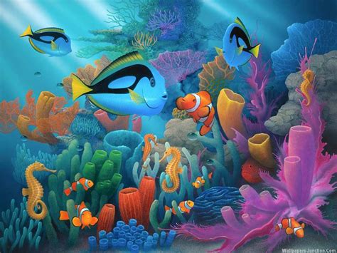 D Aquarium Wallpaper WallpaperSafari