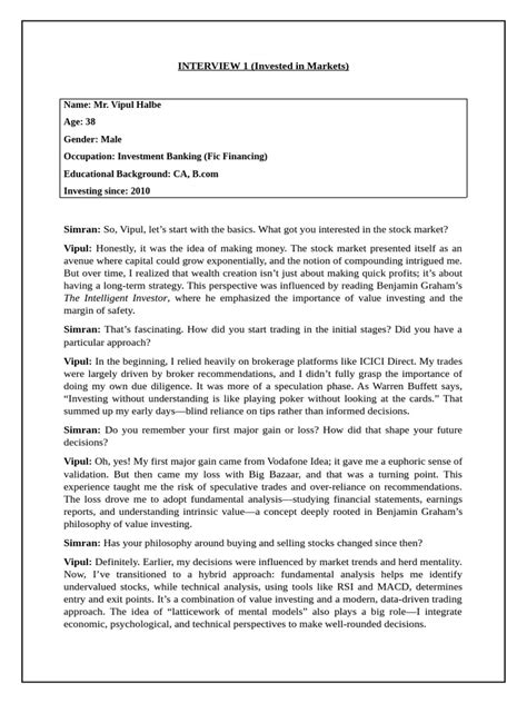 group 5 batch 1 bf pdf investing value investing