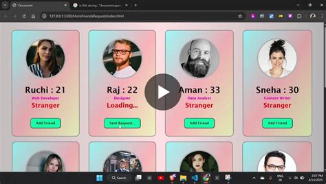 practicing javascript with a simple friend toggle gaurav pandey posted on the topic linkedin